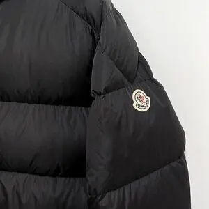Moncler Logo Patch Down Jacket