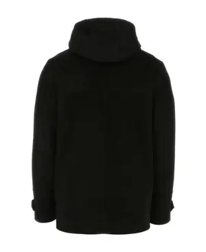 Prada High-neck Long-sleeved Jacket With Removable Hooded Vest