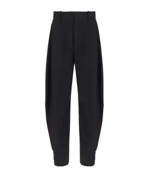 Bottega Veneta Wide-leg Trousers - Black