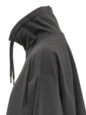 Herno Drawstring Zip Hooded Jacket