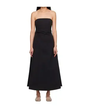 Staud Kennedy Faille Bandeau Dress