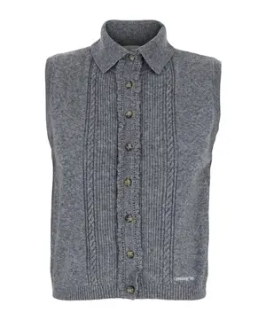 SHUSHU/TONG Sleeveless Cardigan