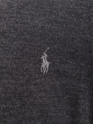 Polo Ralph Lauren Crewneck Jumper With Embroidered Pony - Black