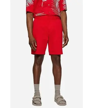 Hugo Boss Straight Fit Shorts With Front Zipper