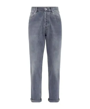 Brunello Cucinelli Frill Jeans For Men