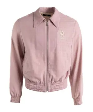 Amiri Monogram Zip Bomber Jacket - Dusk