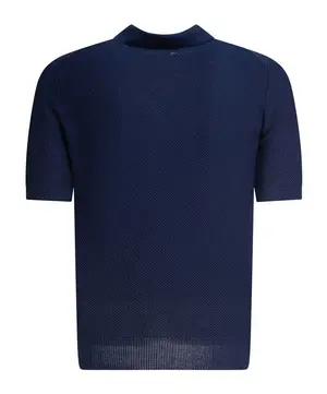 Tagliatore Short-sleeved Buttoned Polo Shirt