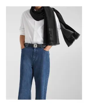 Fendi Spread Collar Shirt - White