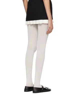 SHUSHU/TONG Sleeveless Dress With Knot And Twill Lotus Leaf Edge