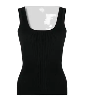Zimmermann Sleeveless Vest With Rib Details