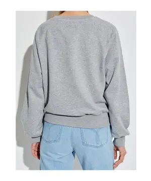 Versace Safety Pin Detailed Crewneck Sweatshirt