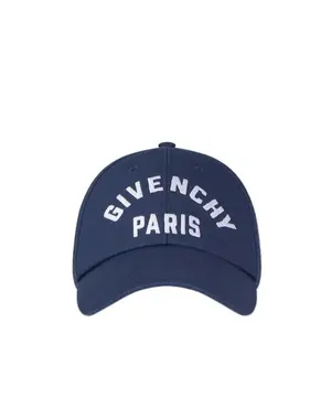 Givenchy Logo Embroidered Baseball Cap - Blue