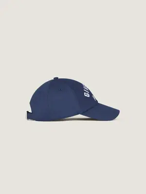 Givenchy Logo Embroidered Baseball Cap - Blue
