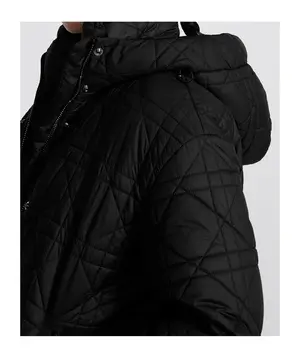 Dior Alps Macrocannage Hooded Down Jacket - Black