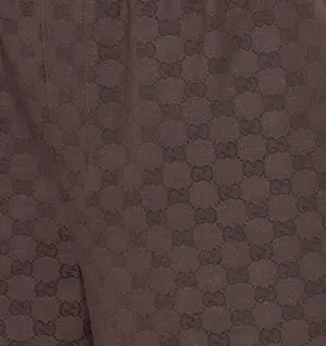 Gucci Monogrammed Elastic Waist Shorts