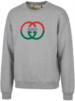 Gucci Interlocking G Logo Crewneck Sweatshirt