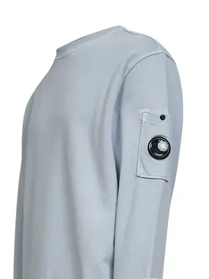 C.P. COMPANY Logo Crew Neck Sweatshirt - Gray