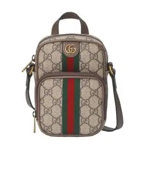 Gucci Ophidia Mini Bag - Beige/ebony
