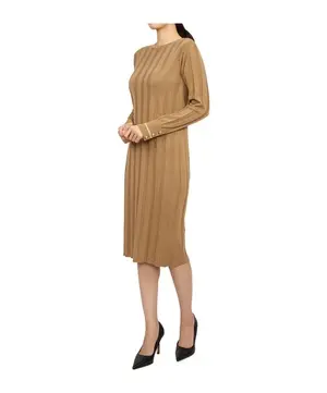 Max Mara Long-sleeved Knitted Dress