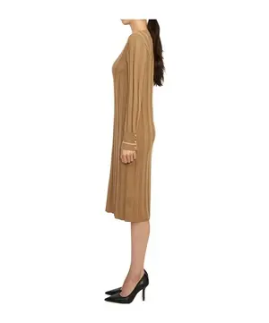 Max Mara Long-sleeved Knitted Dress