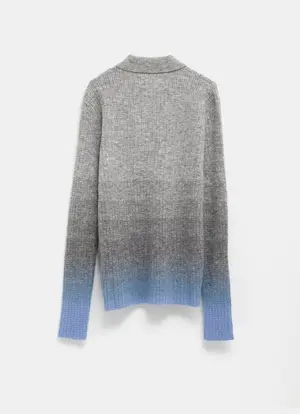 ERL Collared Long-sleeve Polo Shirt - Gray