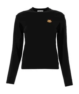 Kenzo Tiger Crest Knit Jumper - Black