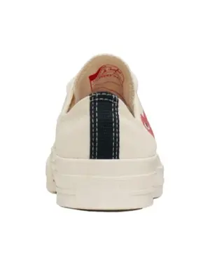 CONVERSE X COMME DES GARONS PLAY Chuck '70 Low-top Sneakers - White