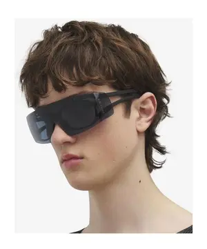 Alexander McQueen Smoke Mask Two-toned Sunglasses