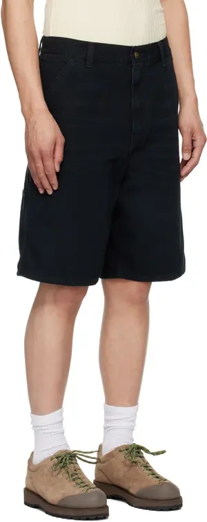 Carhartt Work In Progress Single Knee Shorts - Black