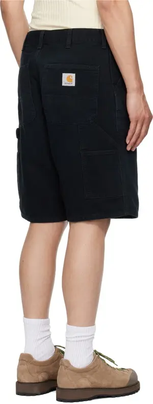 Carhartt Work In Progress Single Knee Shorts - Black