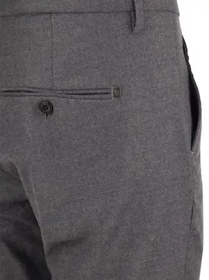 DONDUP Mid-rise Slim-fit Tailored Trousers