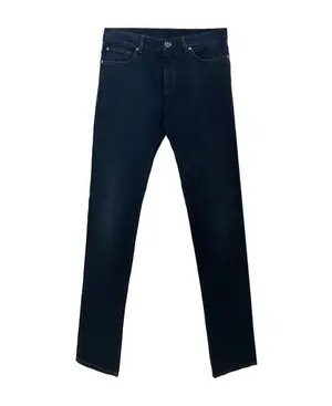 Versace Logo Plaque Jeans - Black