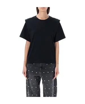 Isabel Marant Étoile Zelitos Layered Crewneck T-shirt - Black