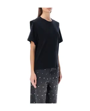 Isabel Marant Étoile Zelitos Layered Crewneck T-shirt - Black