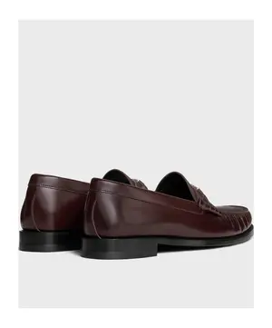 Celine Luco Triomphe Loafer In Polished Bull