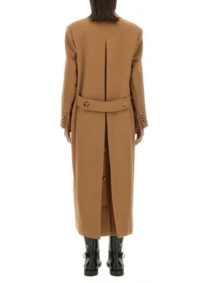 Max Mara Double-breasted Long Coat