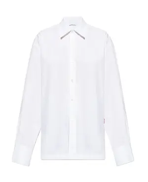 Alexander Wang Logo Embroidered Buttoned Shirt