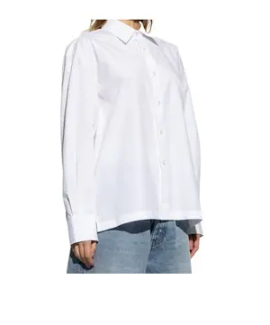 Alexander Wang Logo Embroidered Buttoned Shirt