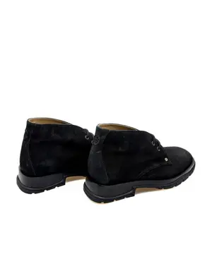 Alexander McQueen Lace-up Round Toe Boots