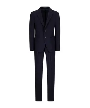 Tagliatore Single-breasted Textured Suit