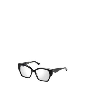 Dita Ideala Geometric Frame Eyeglasses - Black