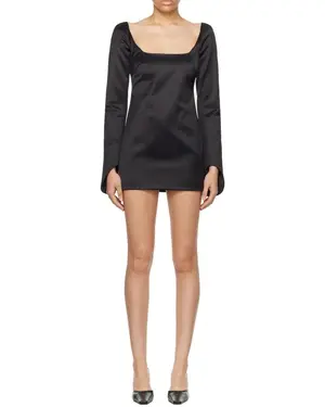 Khaite Tate Long-sleeved Dress