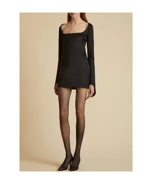 Khaite Tate Long-sleeved Dress