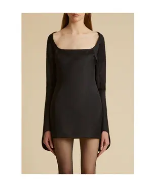 Khaite Tate Long-sleeved Dress