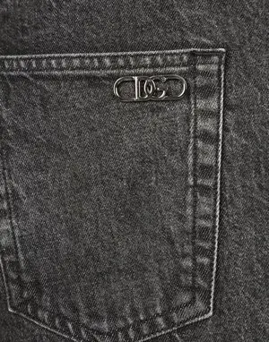 Dolce & Gabbana Oversize Straight Leg Jeans