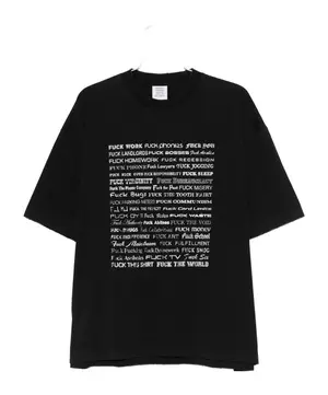 Vetements Crew Neck Short-sleeved T-shirt