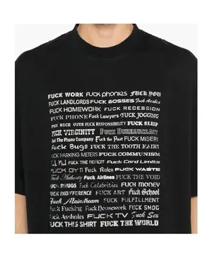 Vetements Crew Neck Short-sleeved T-shirt