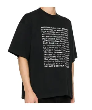 Vetements Crew Neck Short-sleeved T-shirt