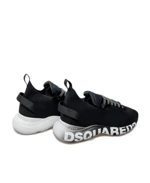 Dsquared2 Logo Print Lace-up Sneakers