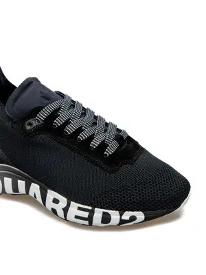Dsquared2 Logo Print Lace-up Sneakers